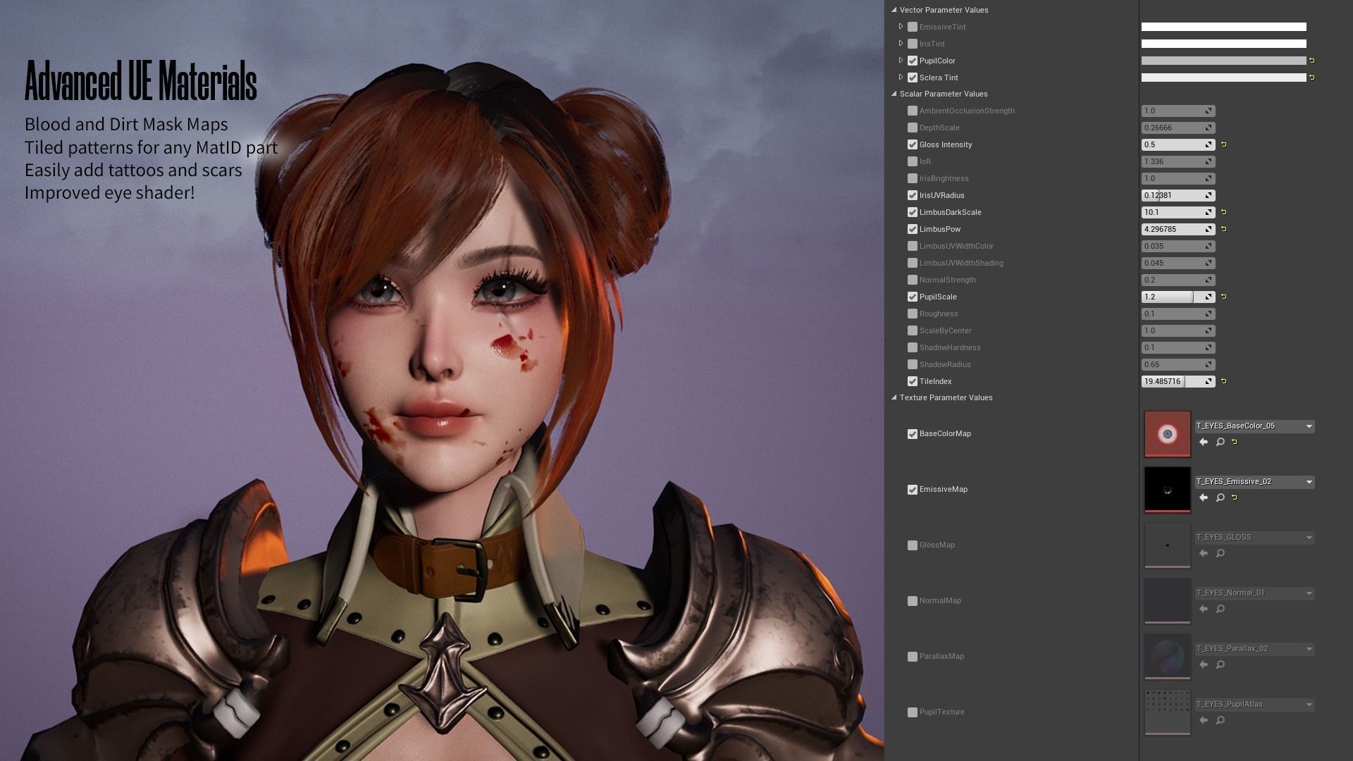 3D model MMORPG Advanced Warrior - Medieval Fantasy Modular Character VR / AR / low-poly | CGTrader