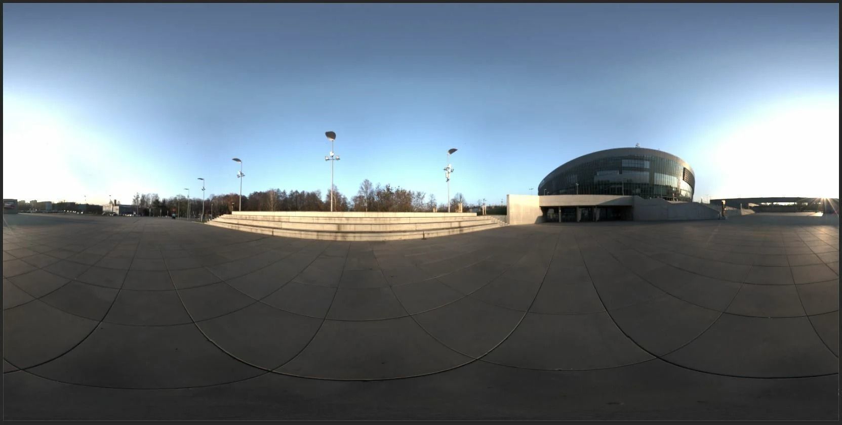 Stadium HDRi and backplates 3D model | CGTrader