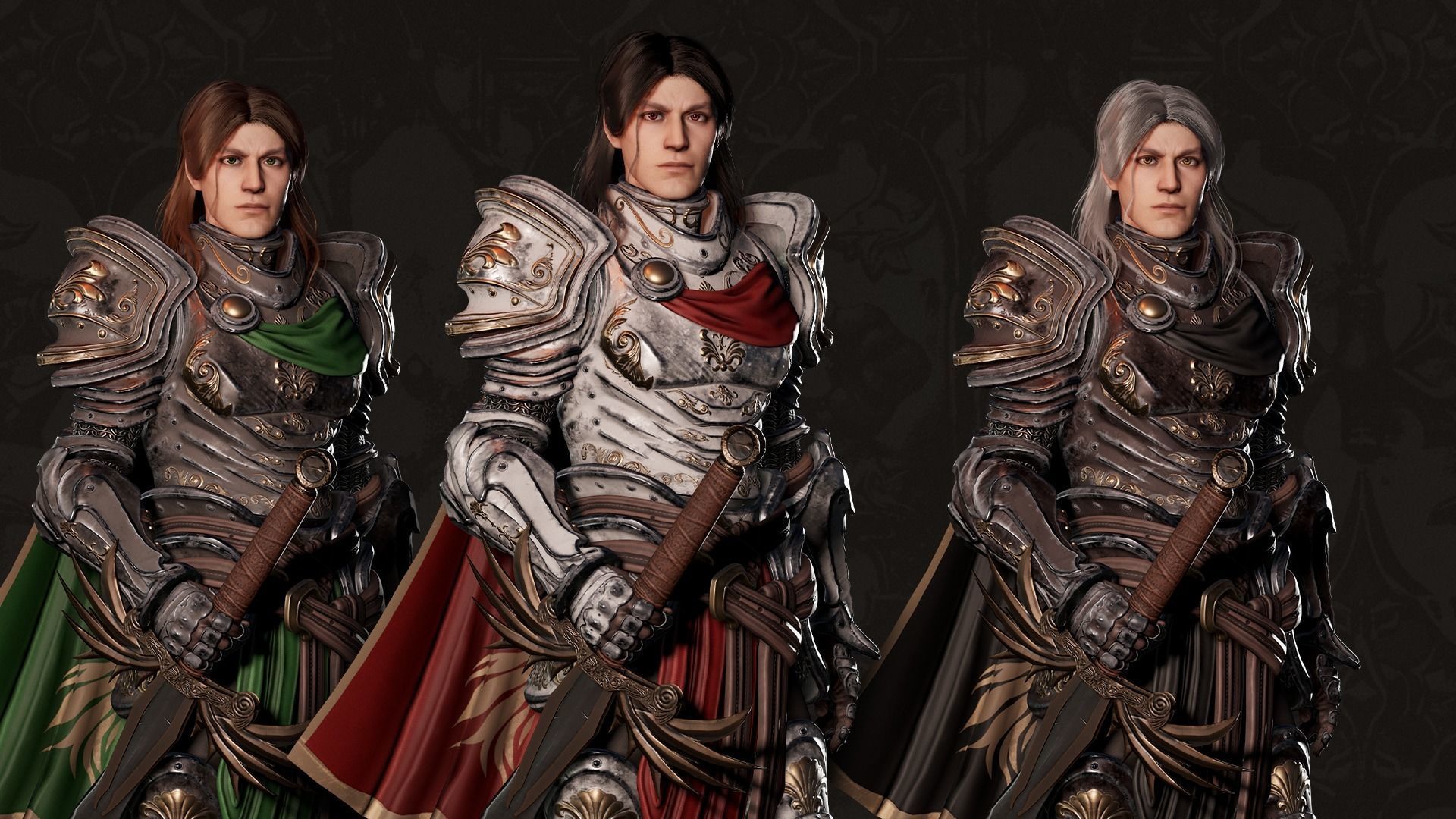 3D model MMORPG Champion Warrior - Medieval Fantasy Modular Character ...