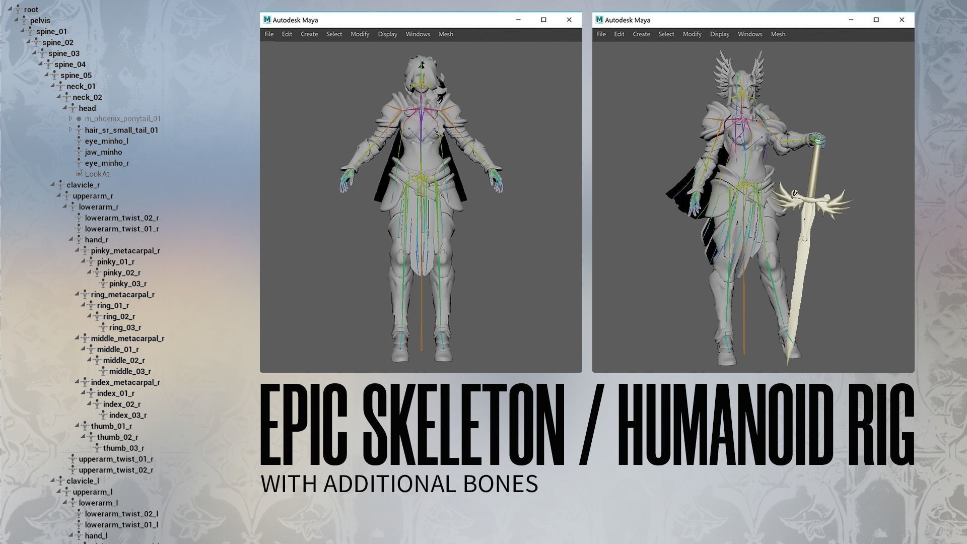 3D model MMORPG Champion Warrior - Medieval Fantasy Modular Character ...