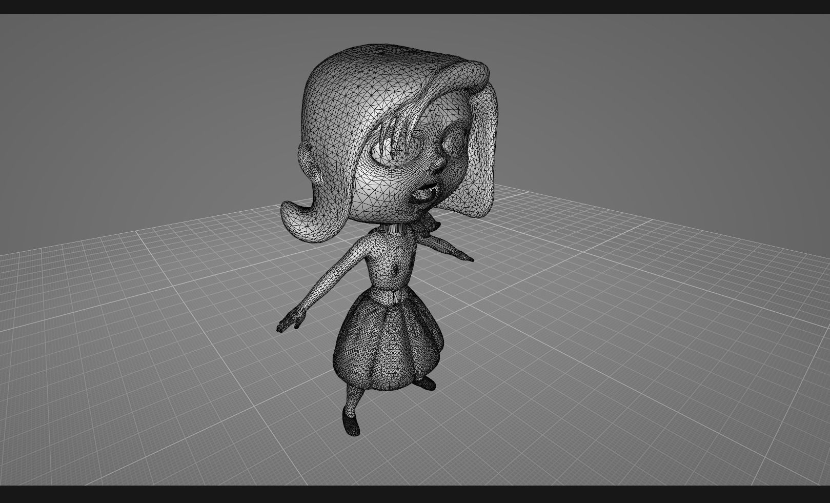 3D model Disgust from Inside Out Renderable VR / AR / low-poly | CGTrader