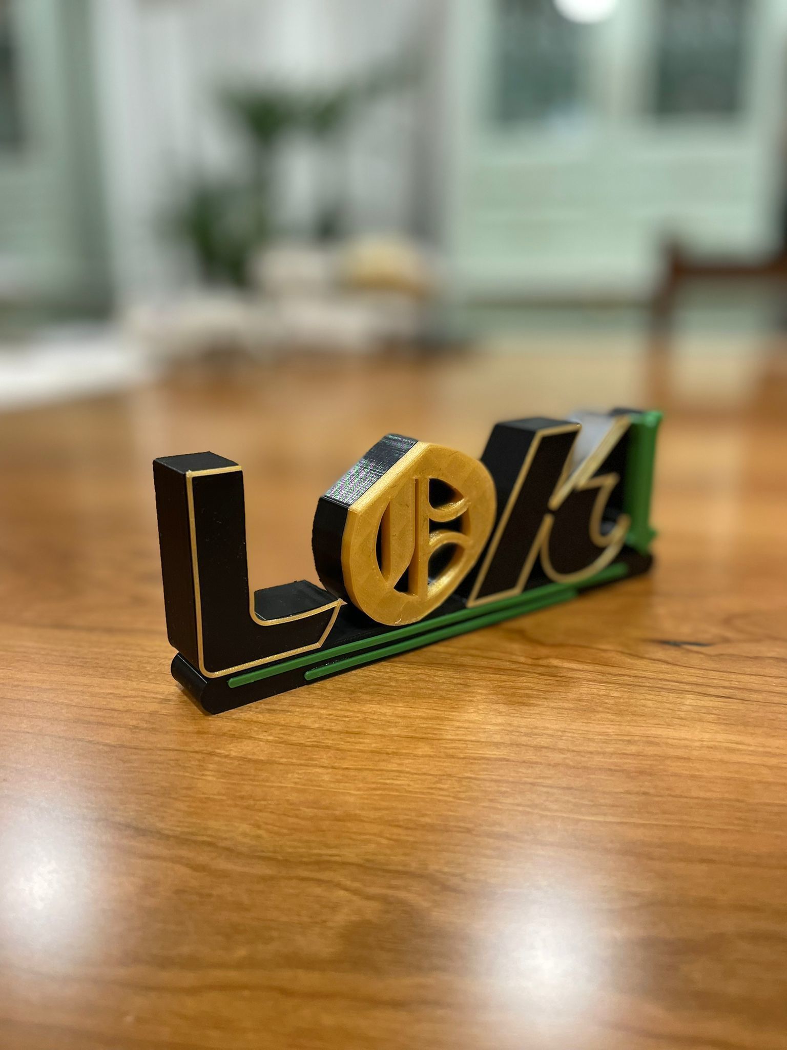 Loki Logo 3D model 3D printable | CGTrader