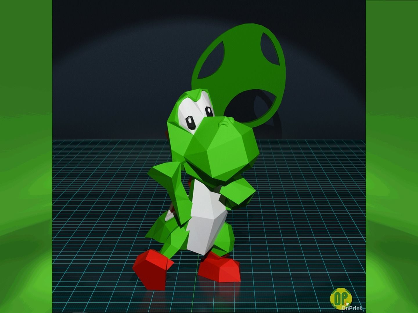 YOSHI - Super Smash Bros 64 - 3D Model - Printable 3D model 3D ...