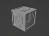 the game rock paper scissors 3D model 3D printable | CGTrader