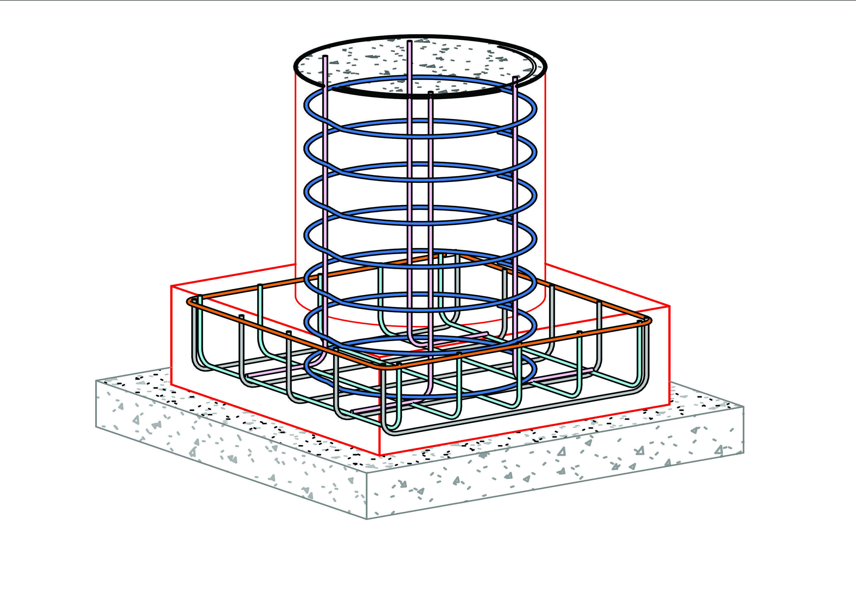 Soil structure foundation 3D model | CGTrader