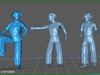 Powder boys scalable free 3D model 3D printable | CGTrader