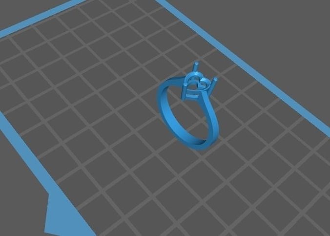 gold ring free 3D model | CGTrader