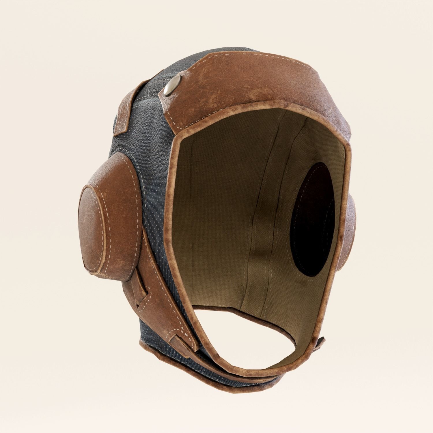 3D model Classic Aviator Hat VR / AR / low-poly | CGTrader