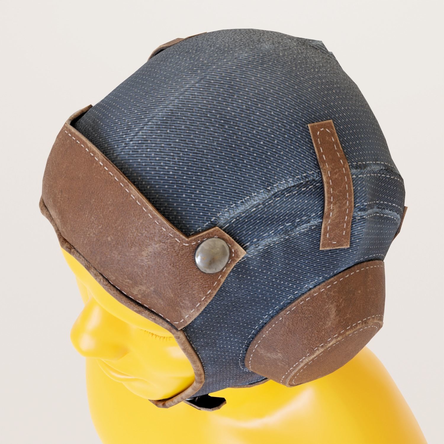 3D model Classic Aviator Hat VR / AR / low-poly | CGTrader