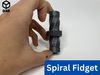Spiral Fidget free 3D model 3D printable | CGTrader