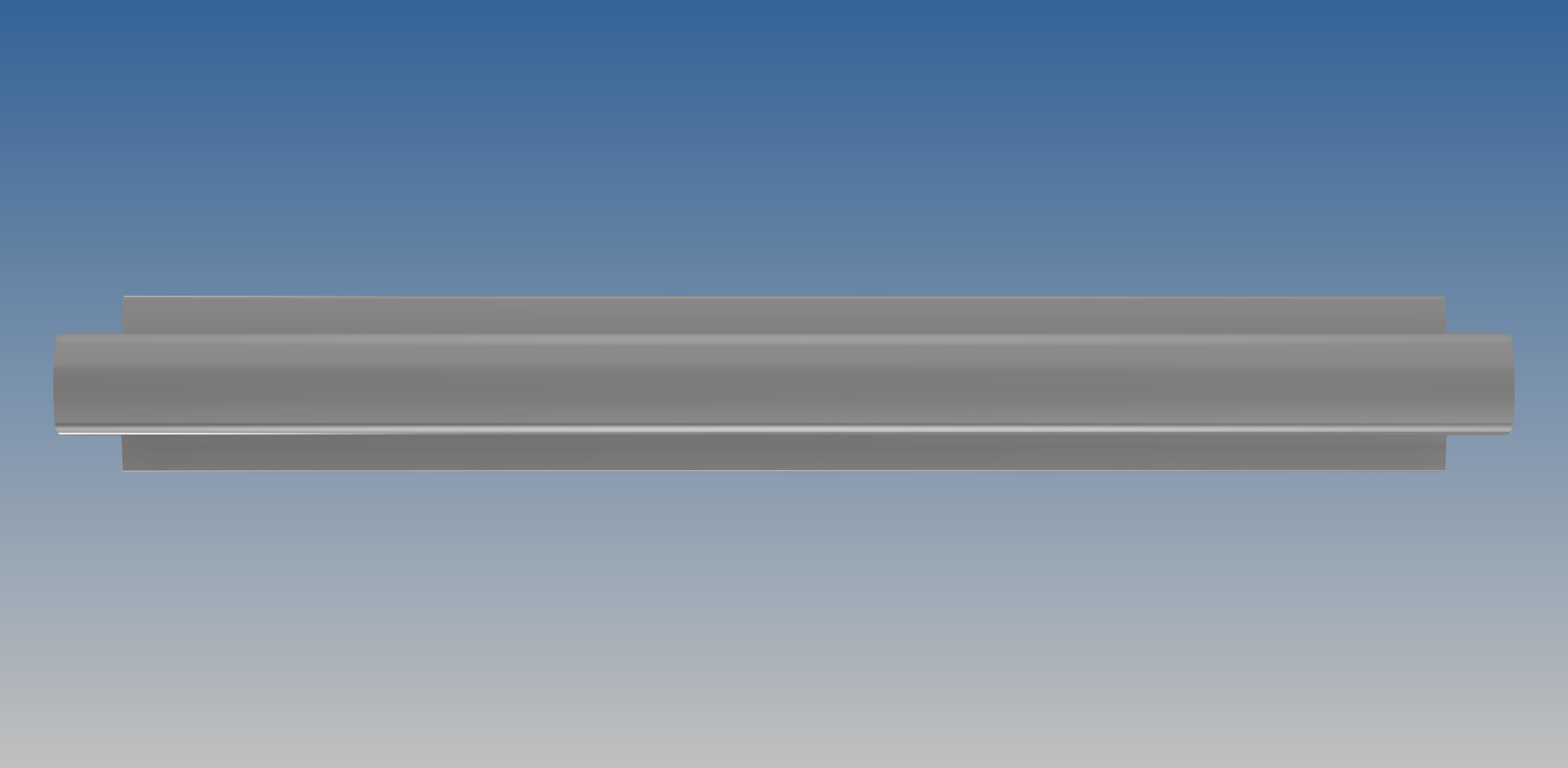 British Standard-EN13674 50E3 rail 3D model | CGTrader