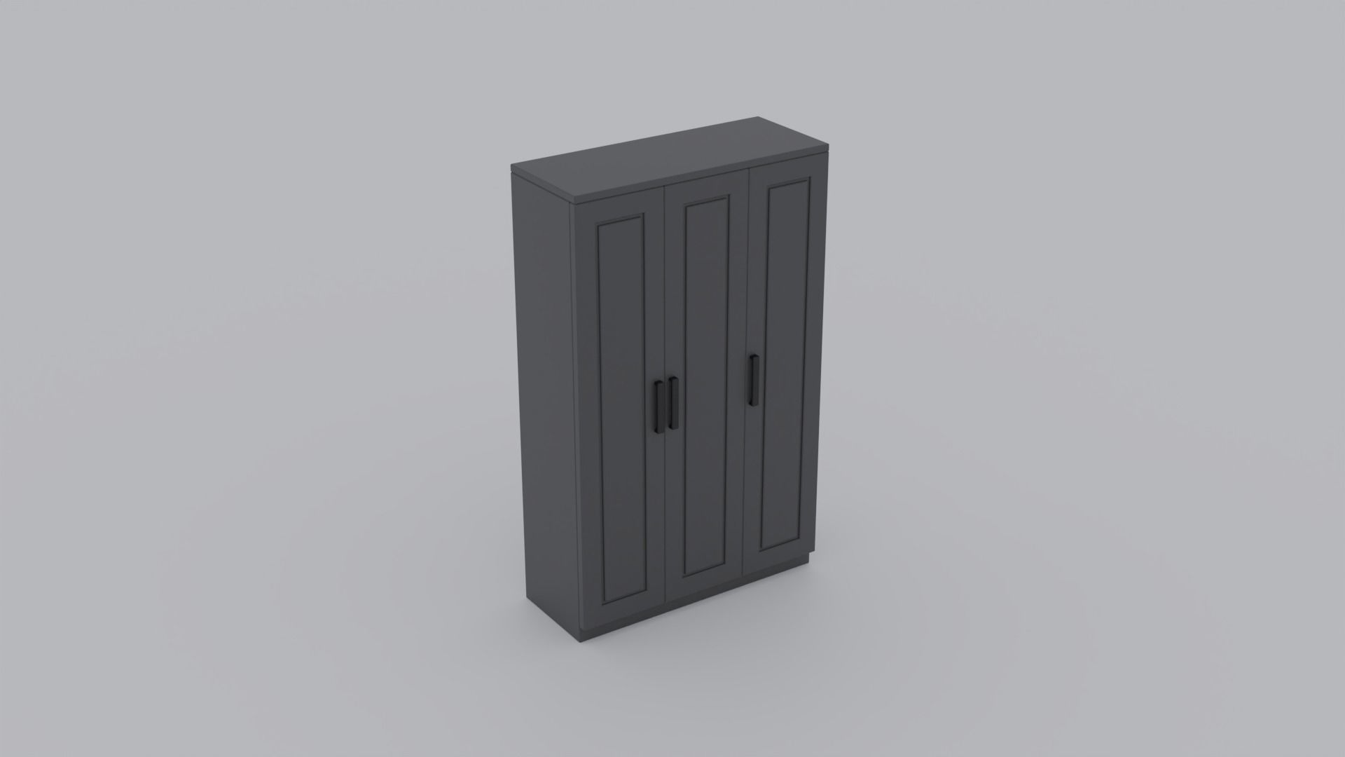 3D model Low Poly Wardrobes Pack VR / AR / low-poly | CGTrader