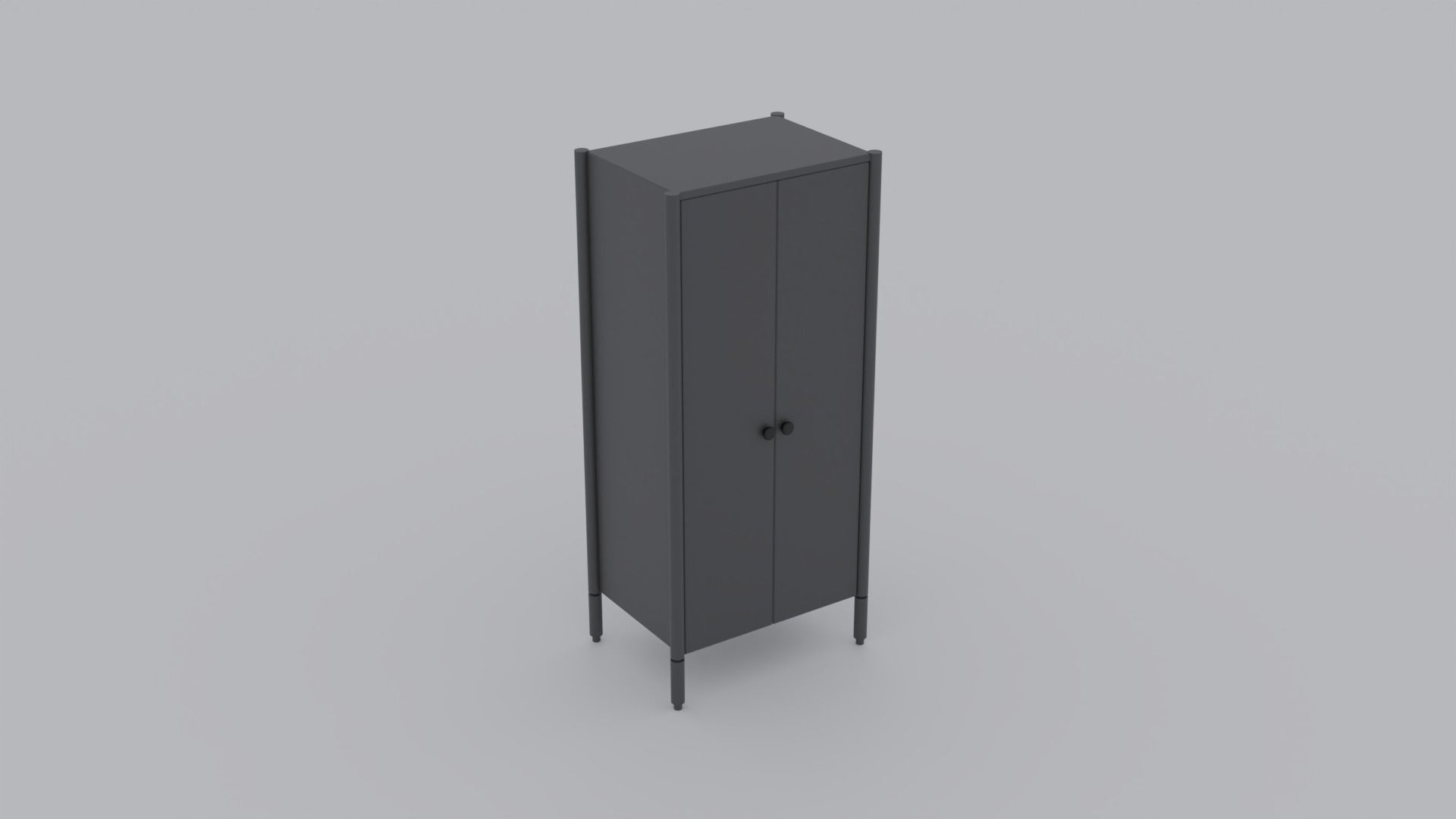 3D model Low Poly Wardrobes Pack VR / AR / low-poly | CGTrader