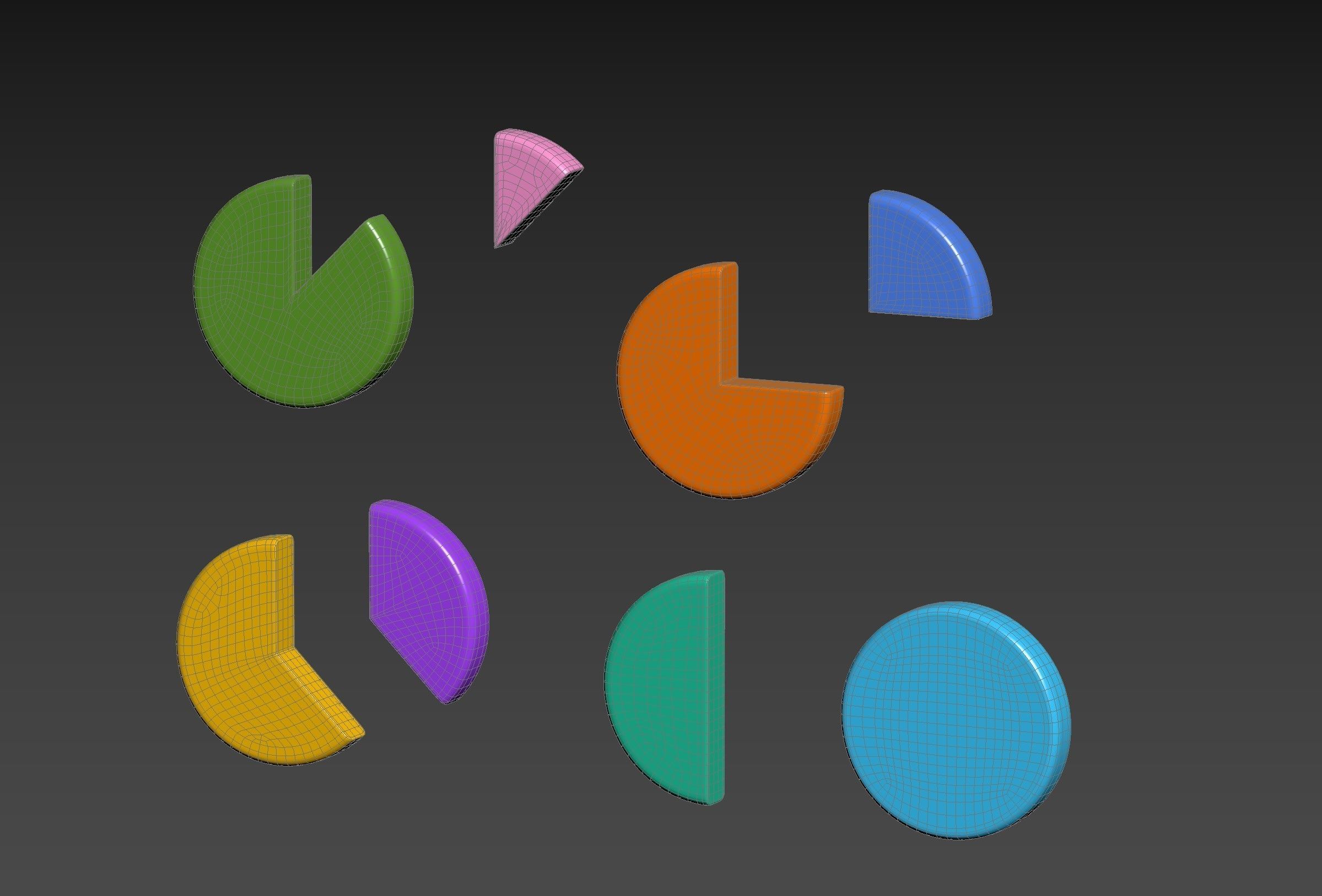 Business Symbol Pack 3D model | CGTrader