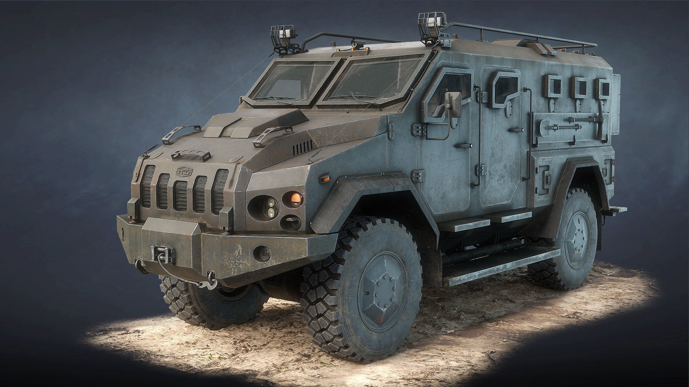 3D model Varta MRAP with Interior Game Ready VR / AR / low-poly | CGTrader
