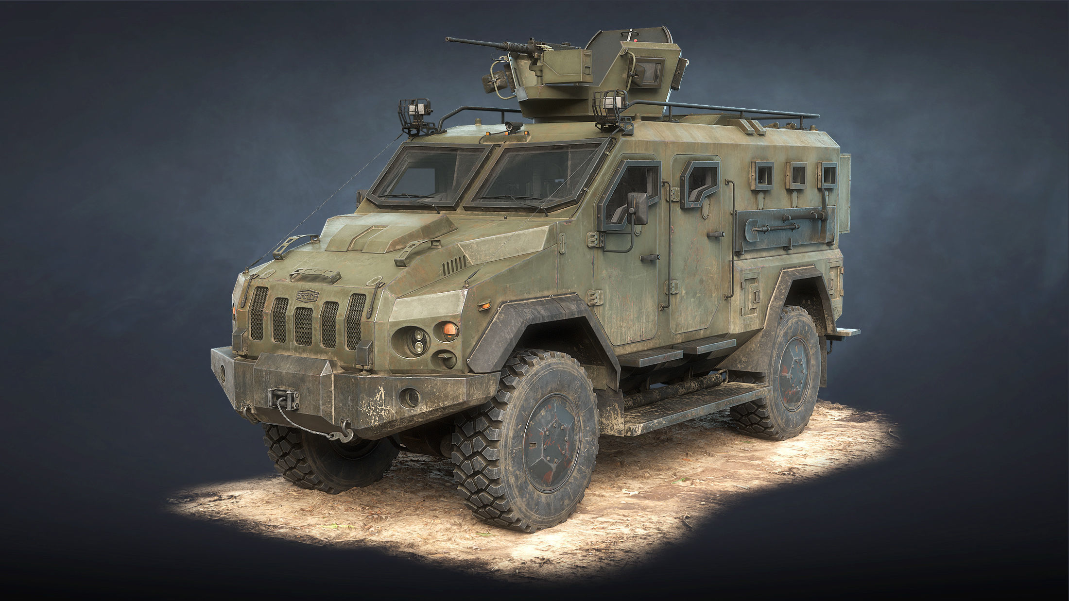 3D model Varta MRAP with Interior Game Ready VR / AR / low-poly | CGTrader