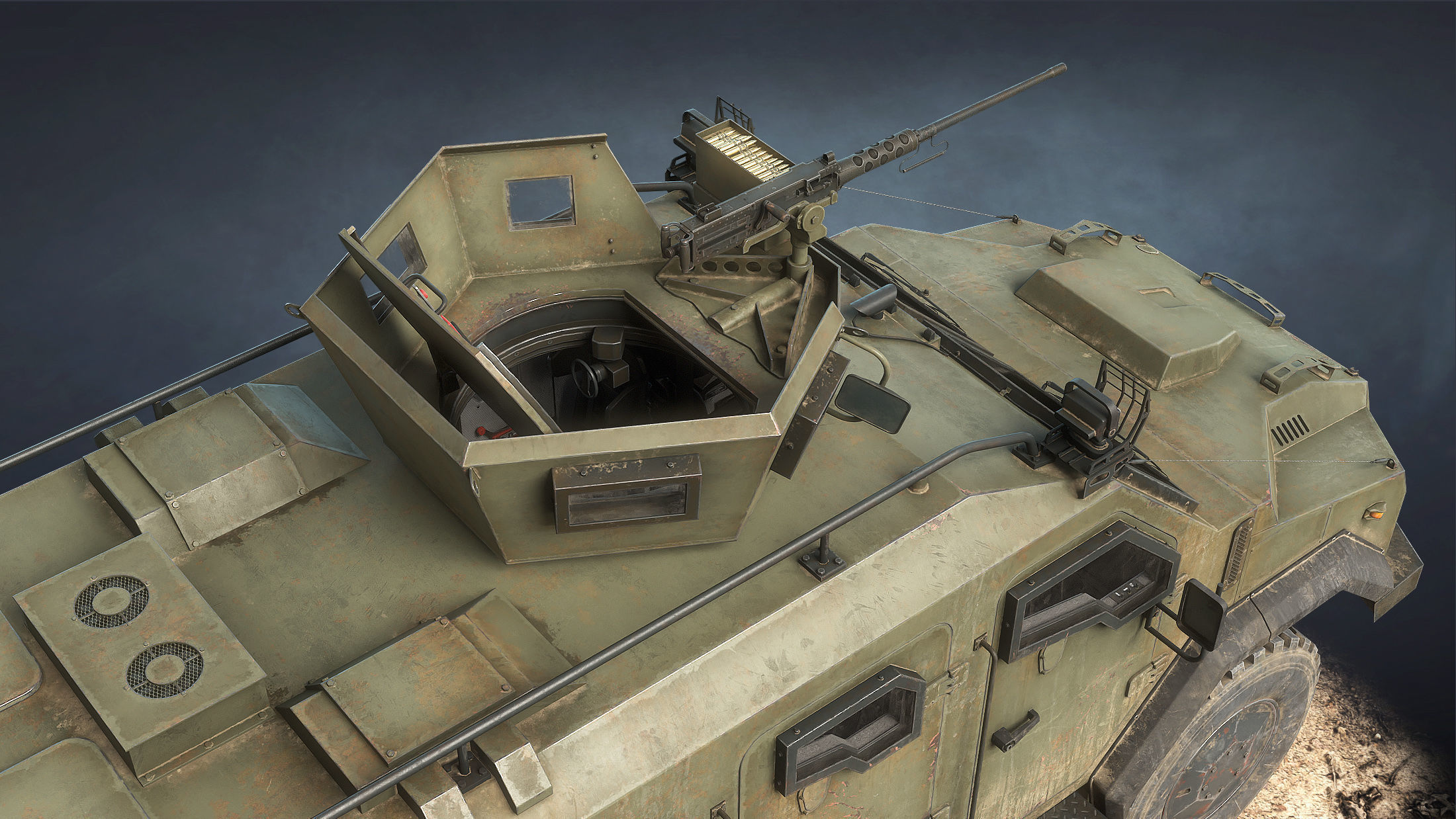 3D model Varta MRAP with Interior Game Ready VR / AR / low-poly | CGTrader