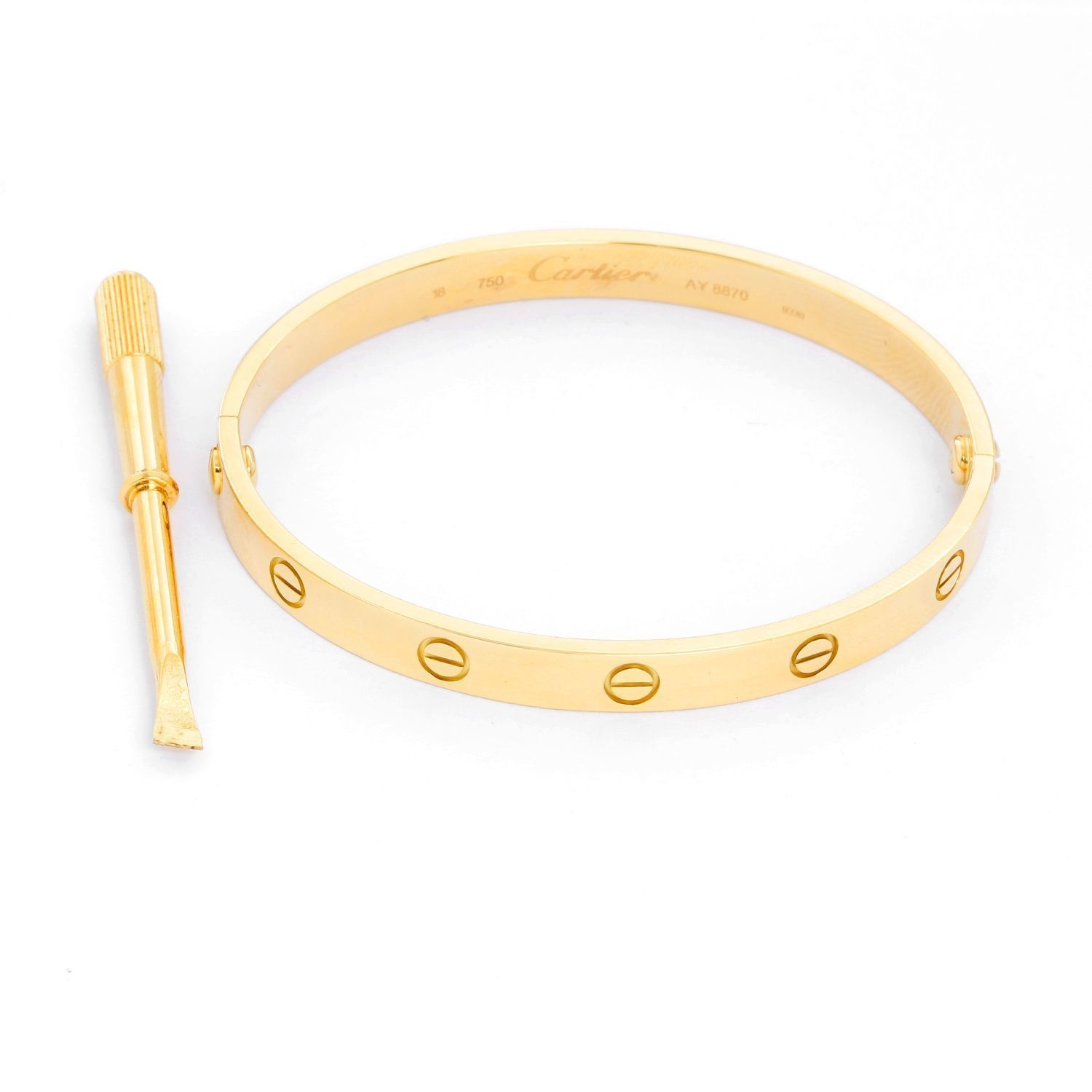 cartier original bracelet with screwdriver free 3D model 3D printable ...