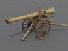 3D model Type 4 105mm Recoilless Gun VR / AR / low-poly | CGTrader