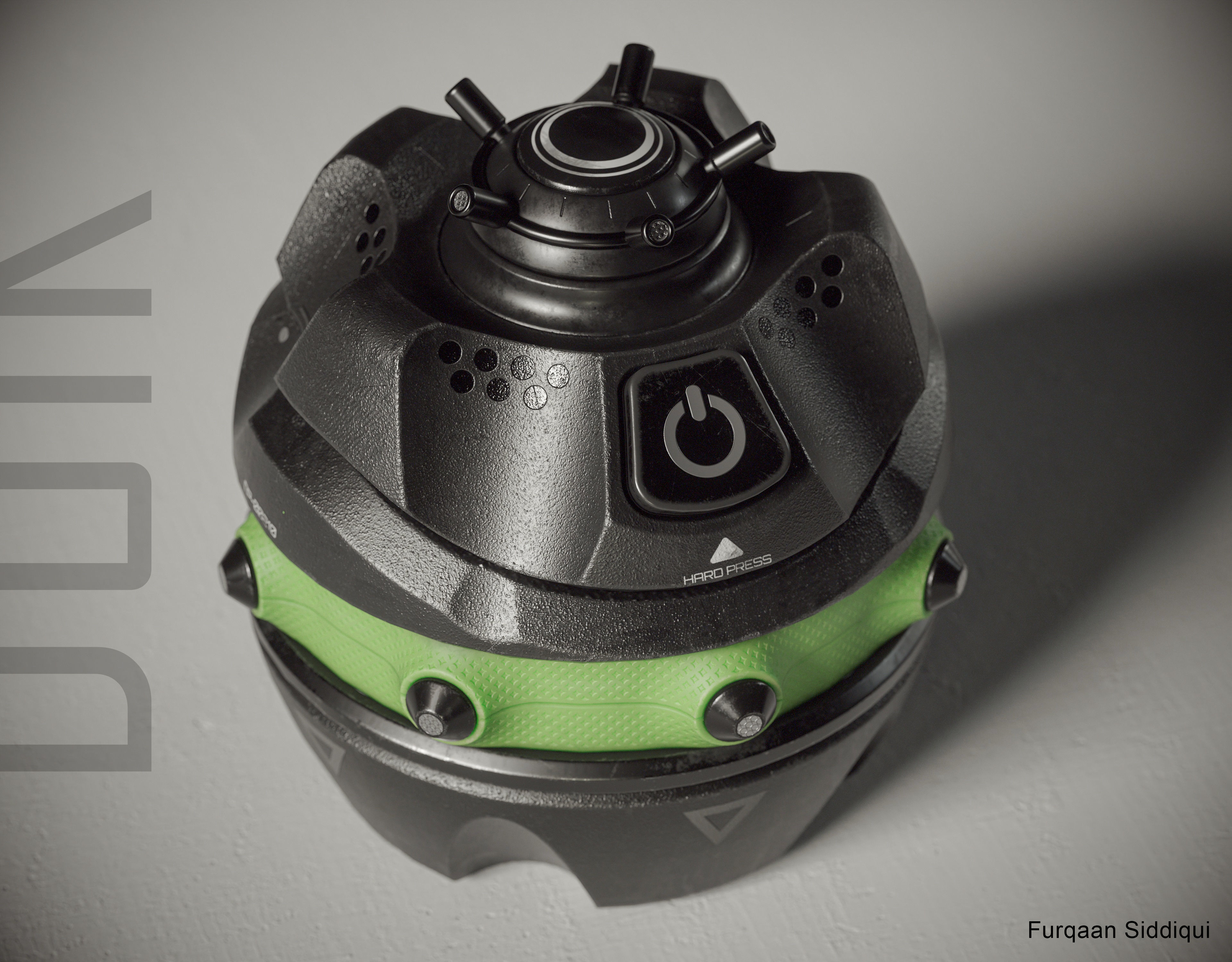3D model Sci-fi Bio Grenade Doik PBR VR / AR / low-poly | CGTrader