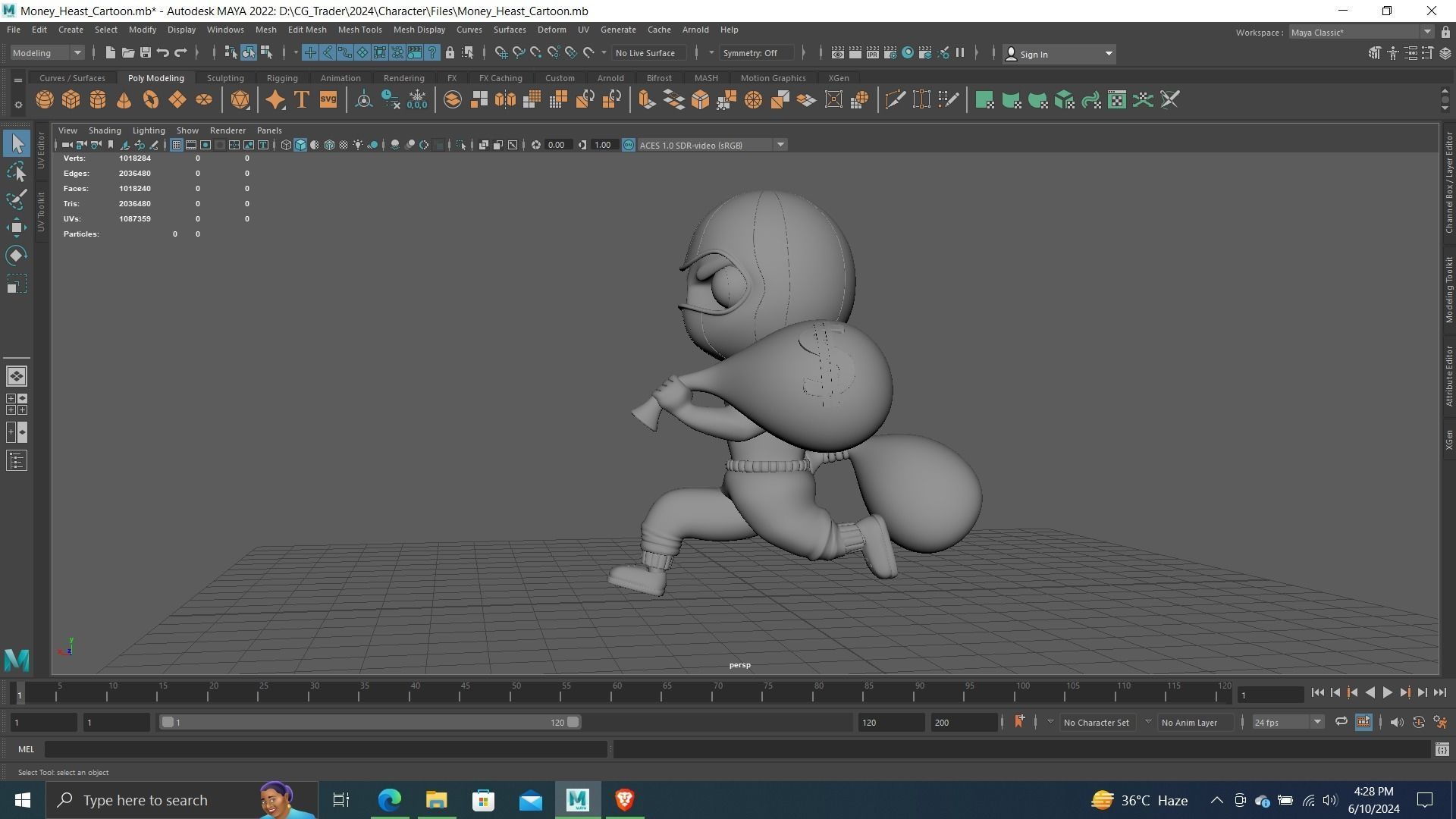 Money Heist cartoon character 3d Printing 3D model 3D printable | CGTrader