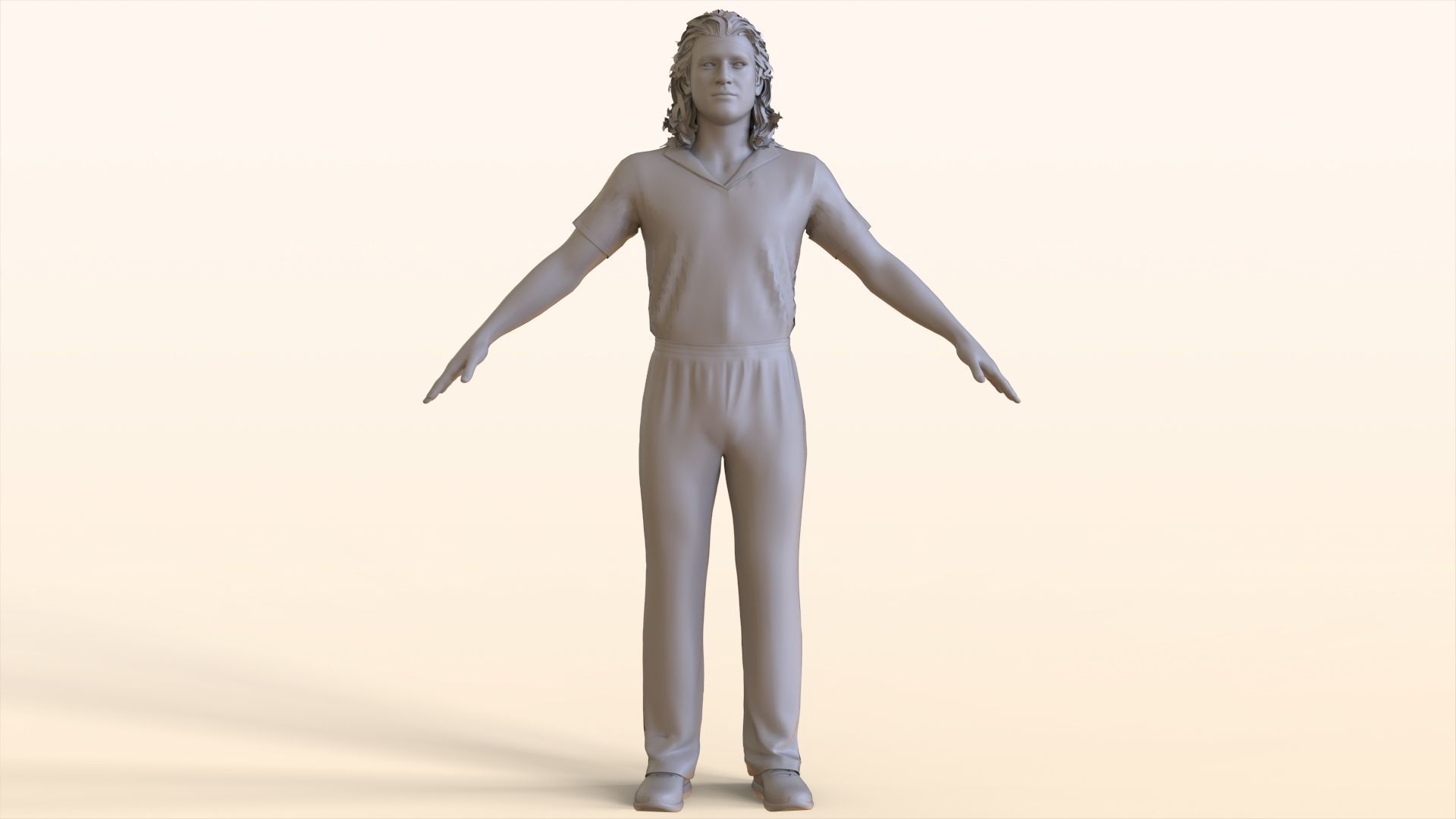 Cricket Player Dhoni 3D model | CGTrader