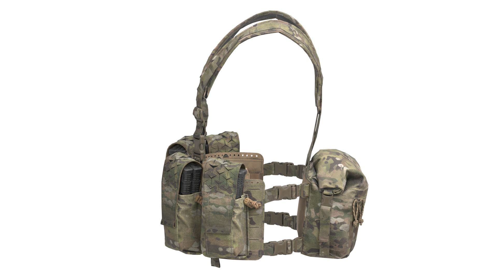 3D model Spiritus Systems 34A Chest Rig VR / AR / low-poly | CGTrader