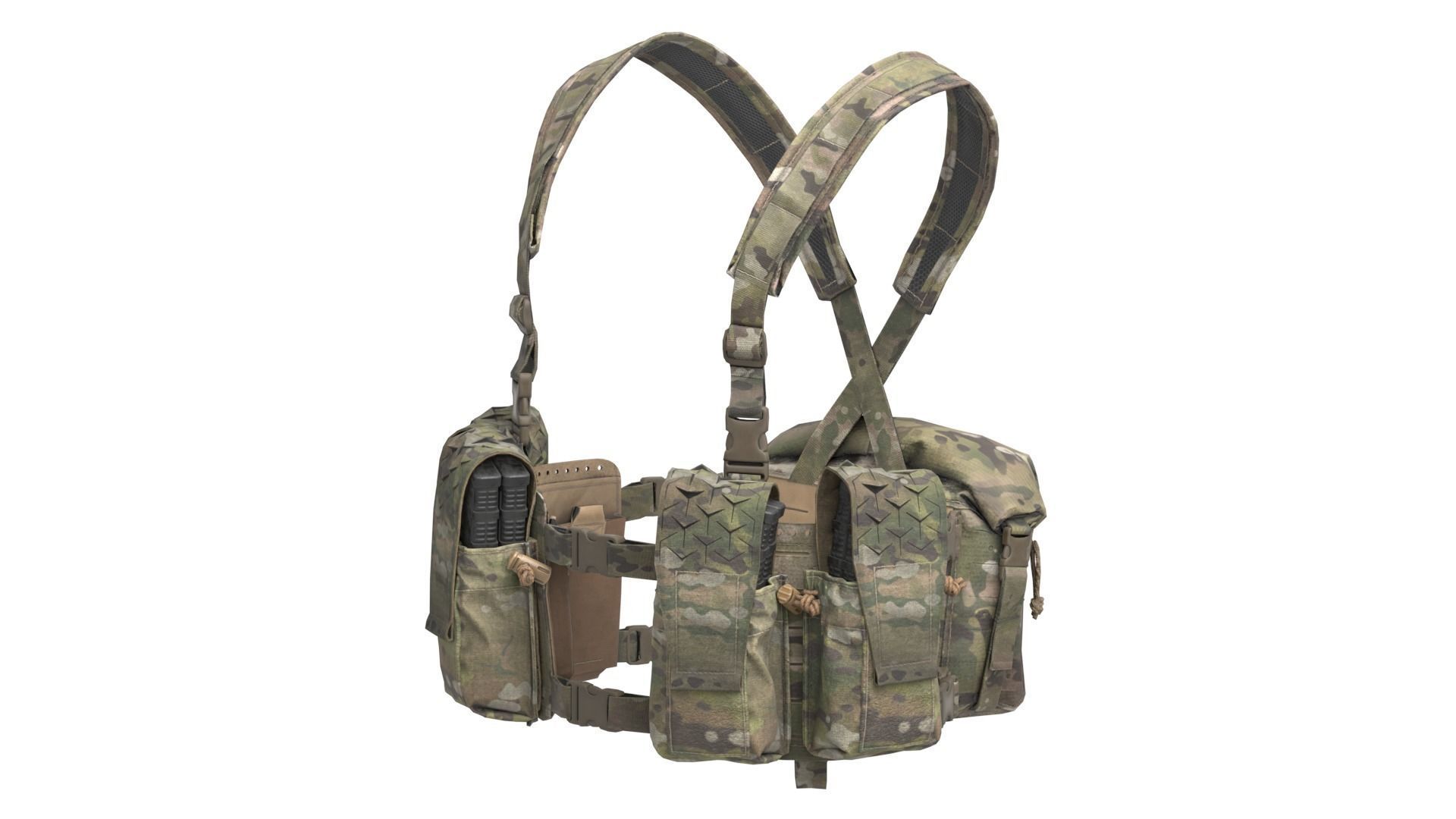 3D model Spiritus Systems 34A Chest Rig VR / AR / low-poly | CGTrader