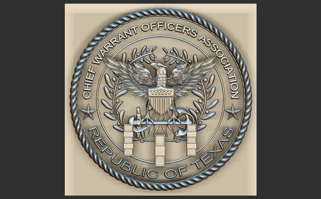 american symbols -Texas 3D model 3D printable | CGTrader