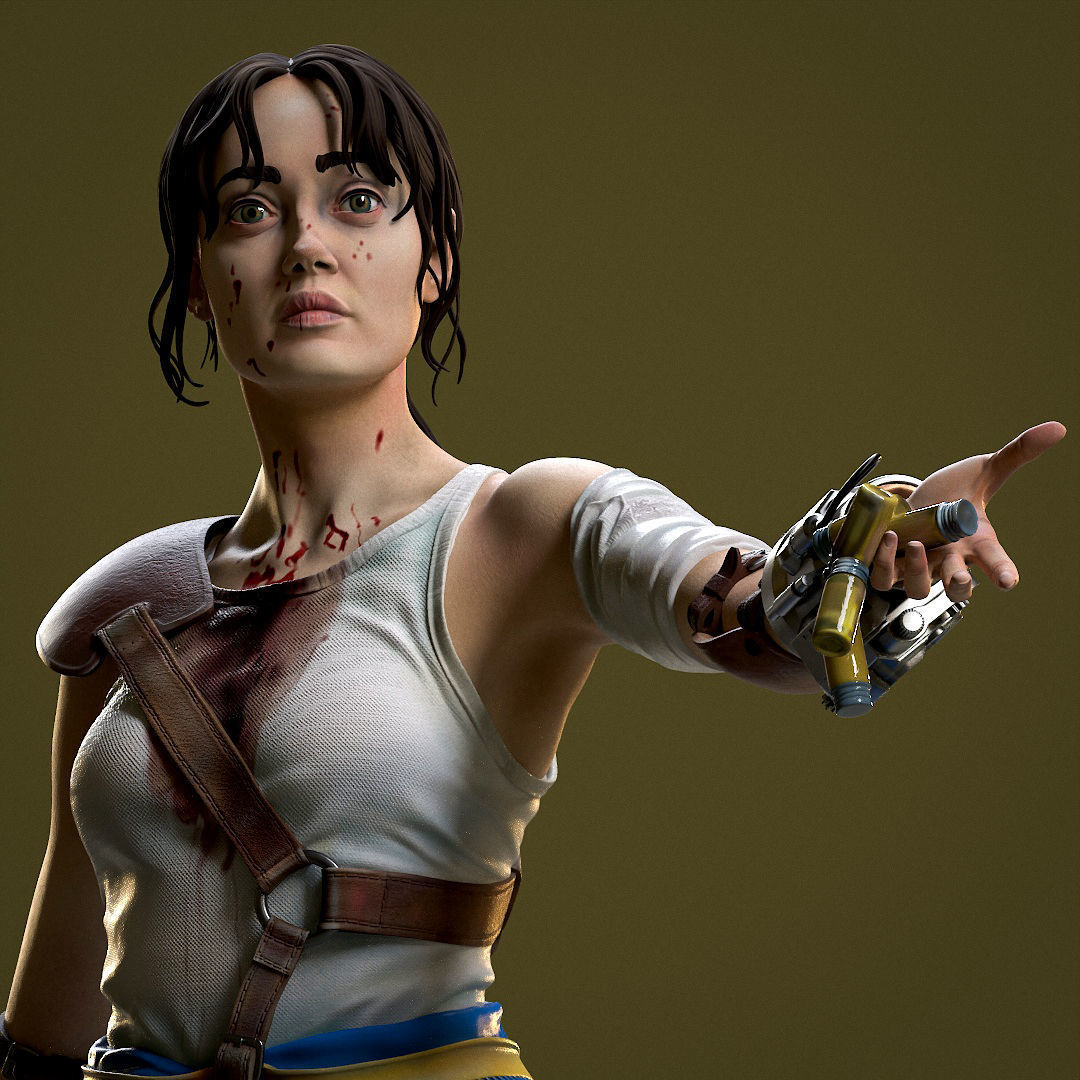 Lucy from Fallout 3D model 3D printable | CGTrader