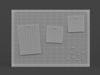 Pinboard Set free 3D model | CGTrader