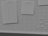 Pinboard Set free 3D model | CGTrader