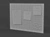 Pinboard Set free 3D model | CGTrader