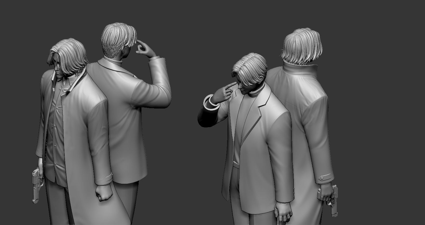 Monster - Johan and Tenma 3D model 3D printable | CGTrader