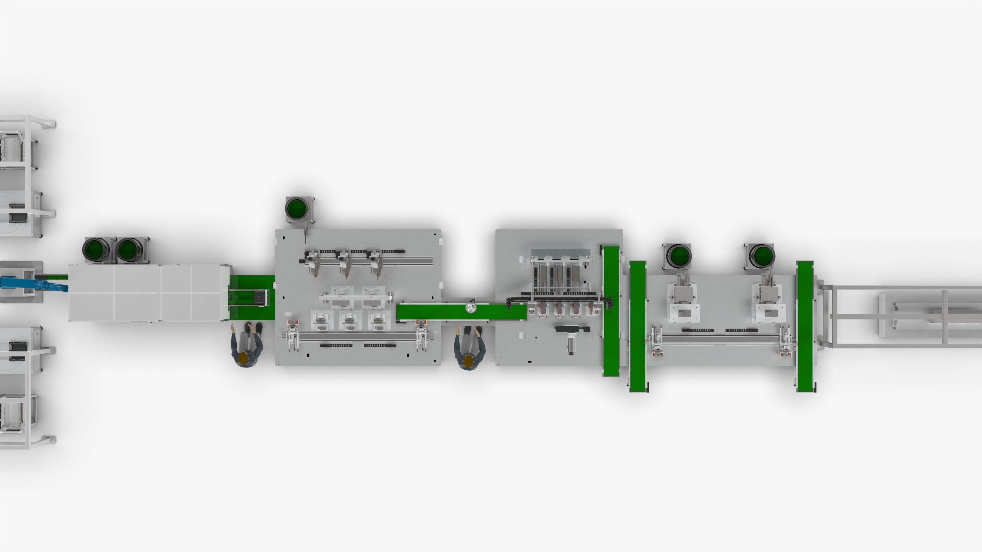 Automatic Soft Pack Battery Production Line 3D model | CGTrader
