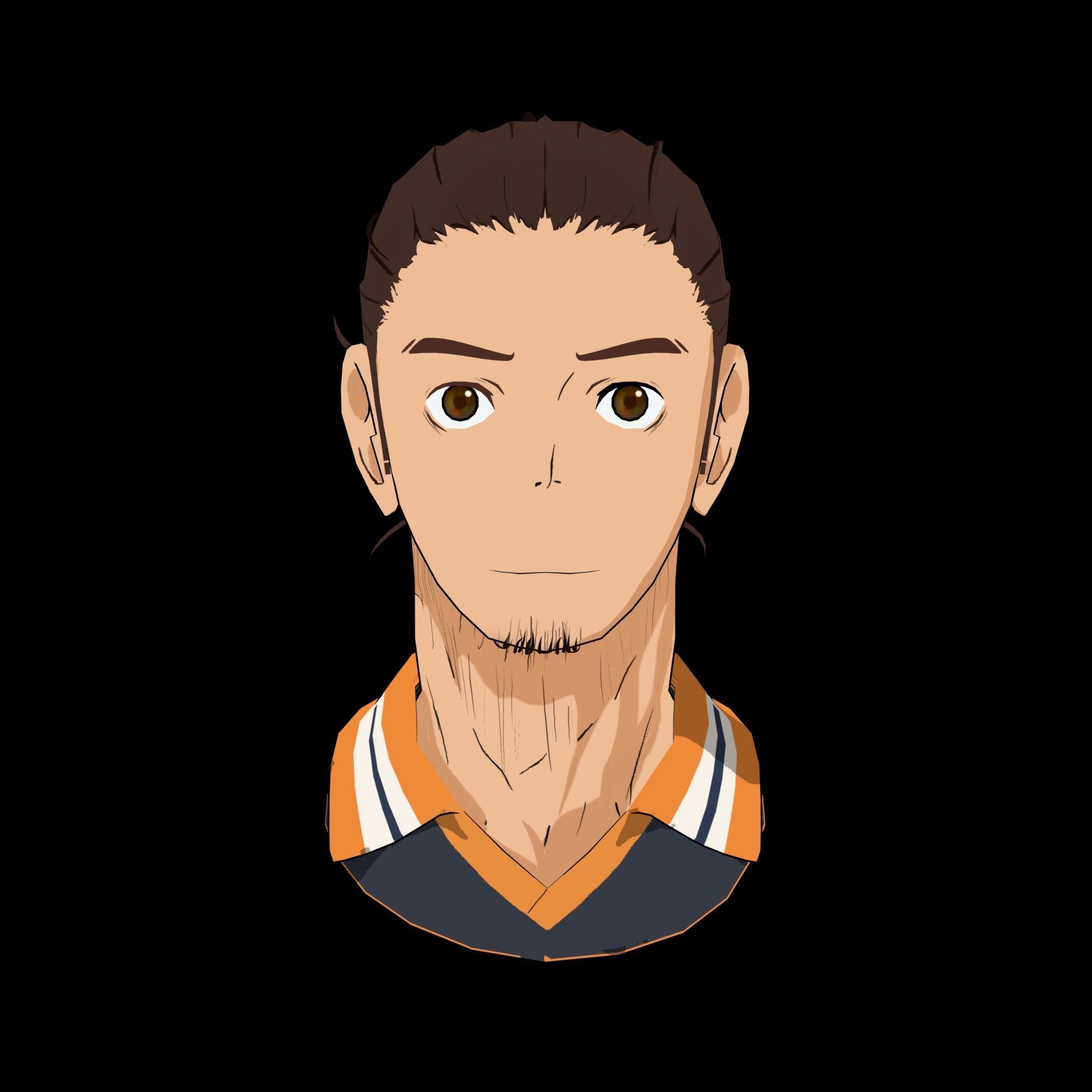 3d Haikyuu anime model 3D model rigged | CGTrader