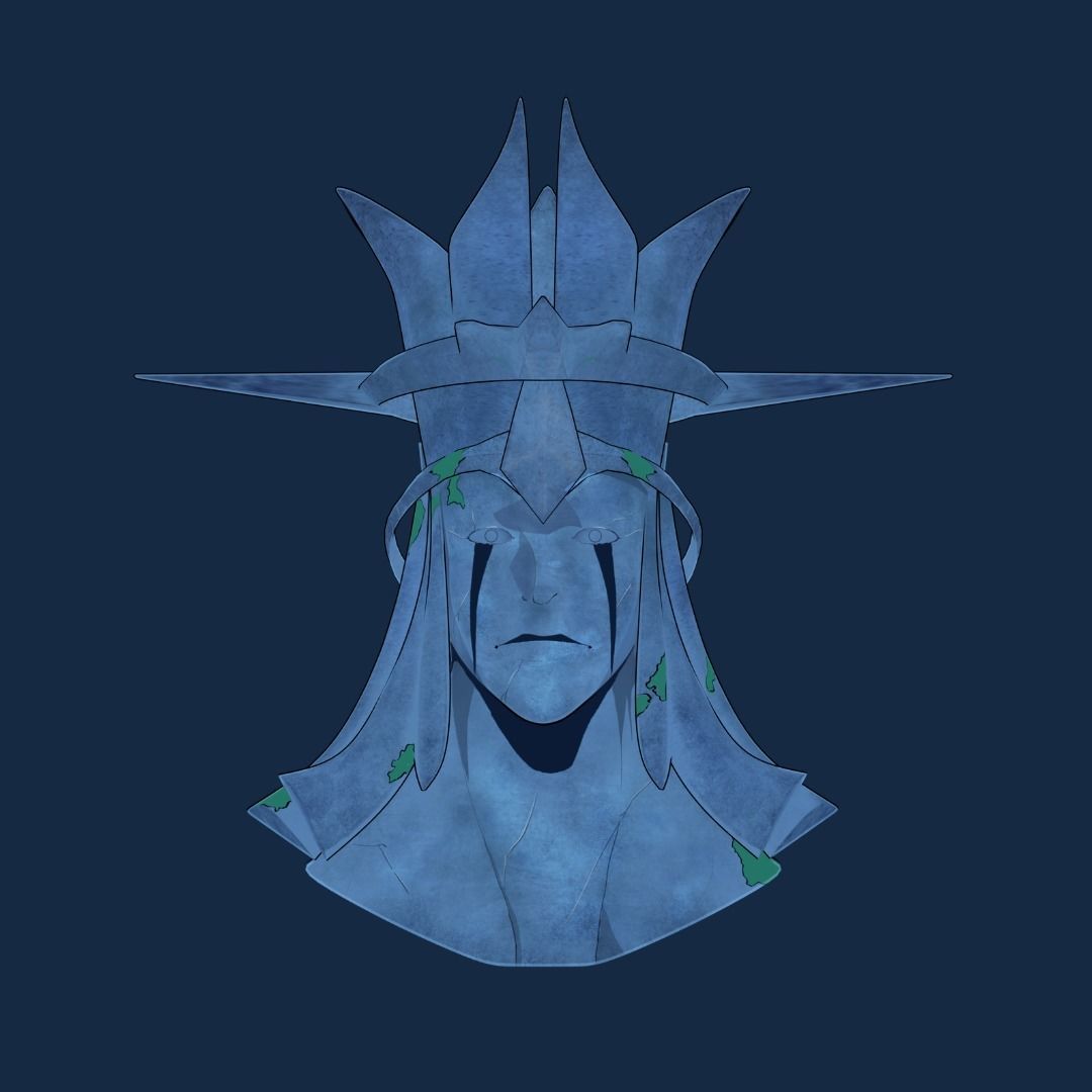 3D Smiling Statue from Solo Leveling 3D model | CGTrader