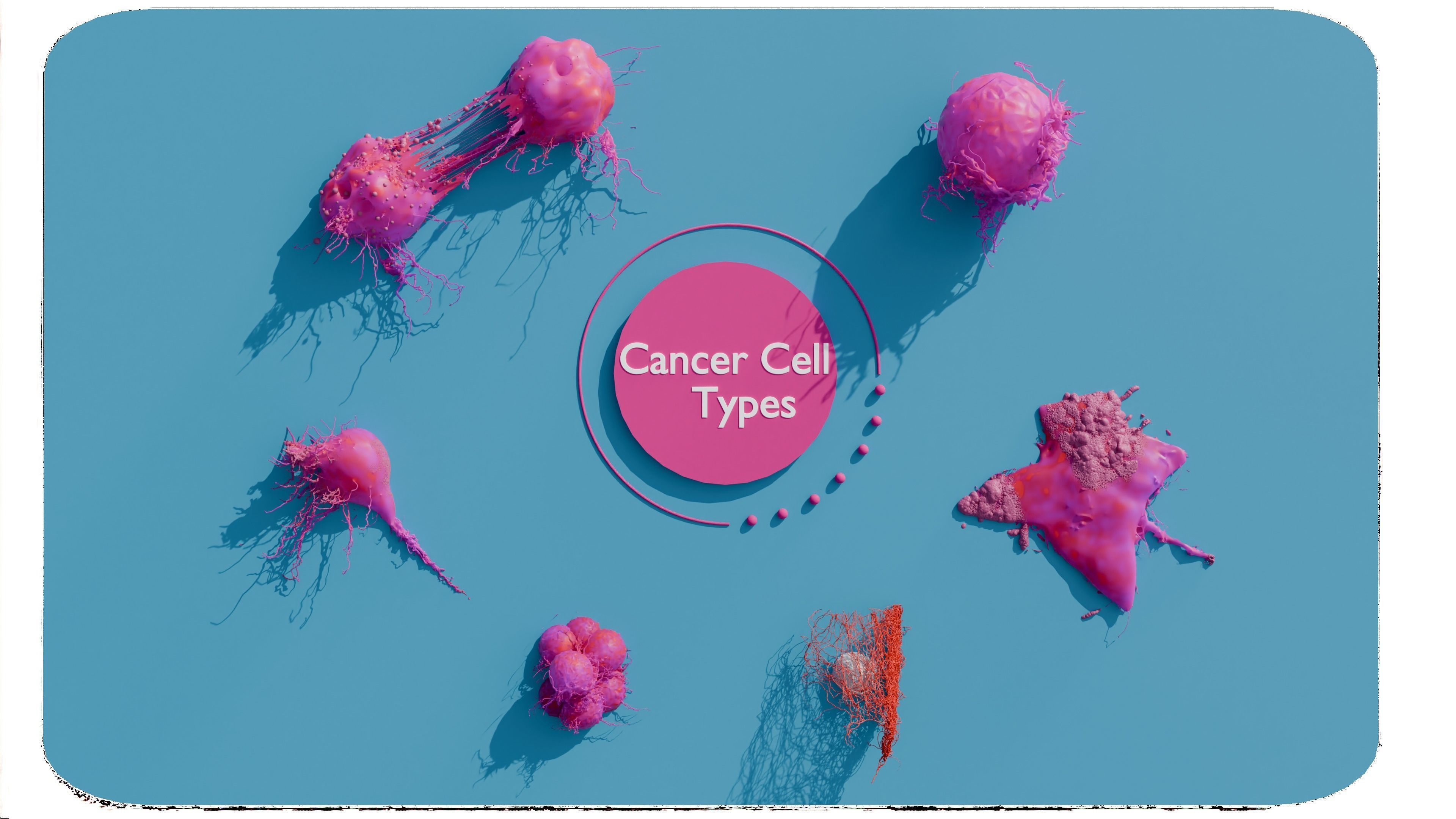 Cancer Cells 3D model with BONUS Animated Infographic 3D model animated ...