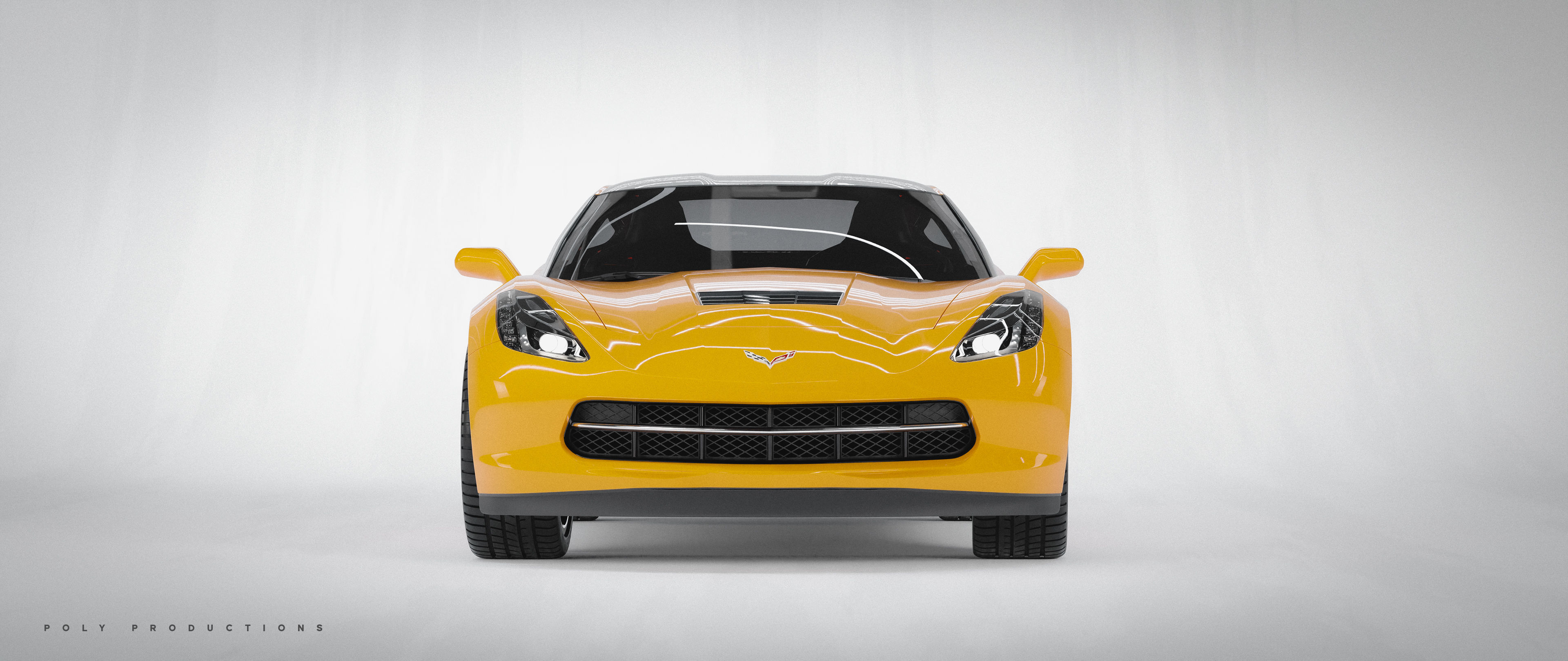 Corvette Stingray Realistic 3D Model free 3D model rigged | CGTrader