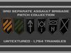 3D model Ukrainian 3rd Separate Assault Brigade - Patches Bundle - PVC ...