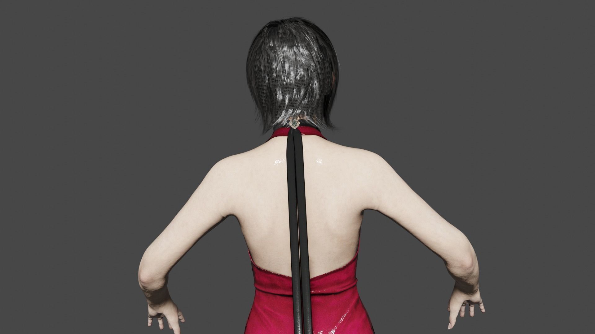 Ada Wong 3D model rigged | CGTrader