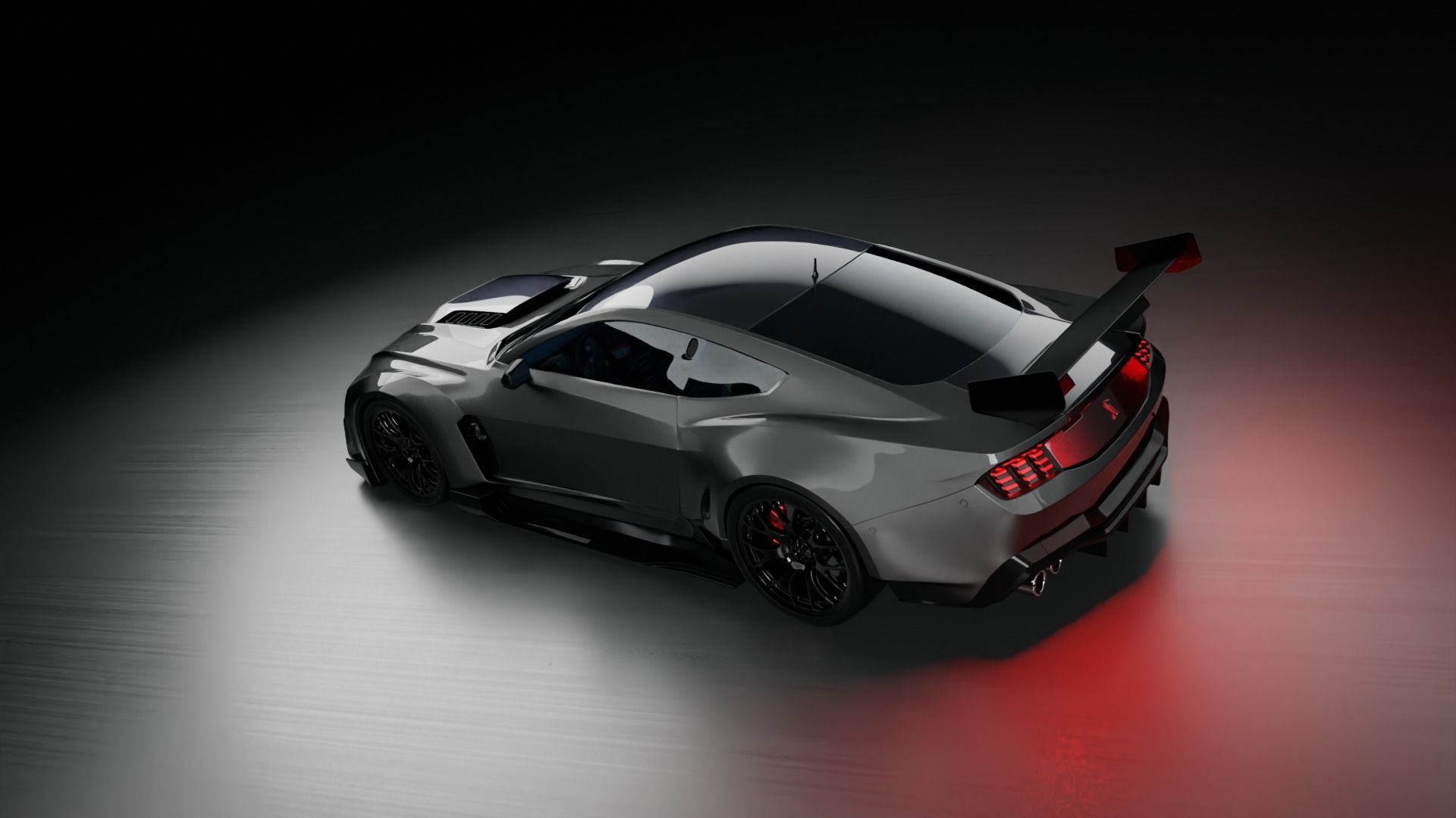 Muscle Car Bodykit 3D model | CGTrader