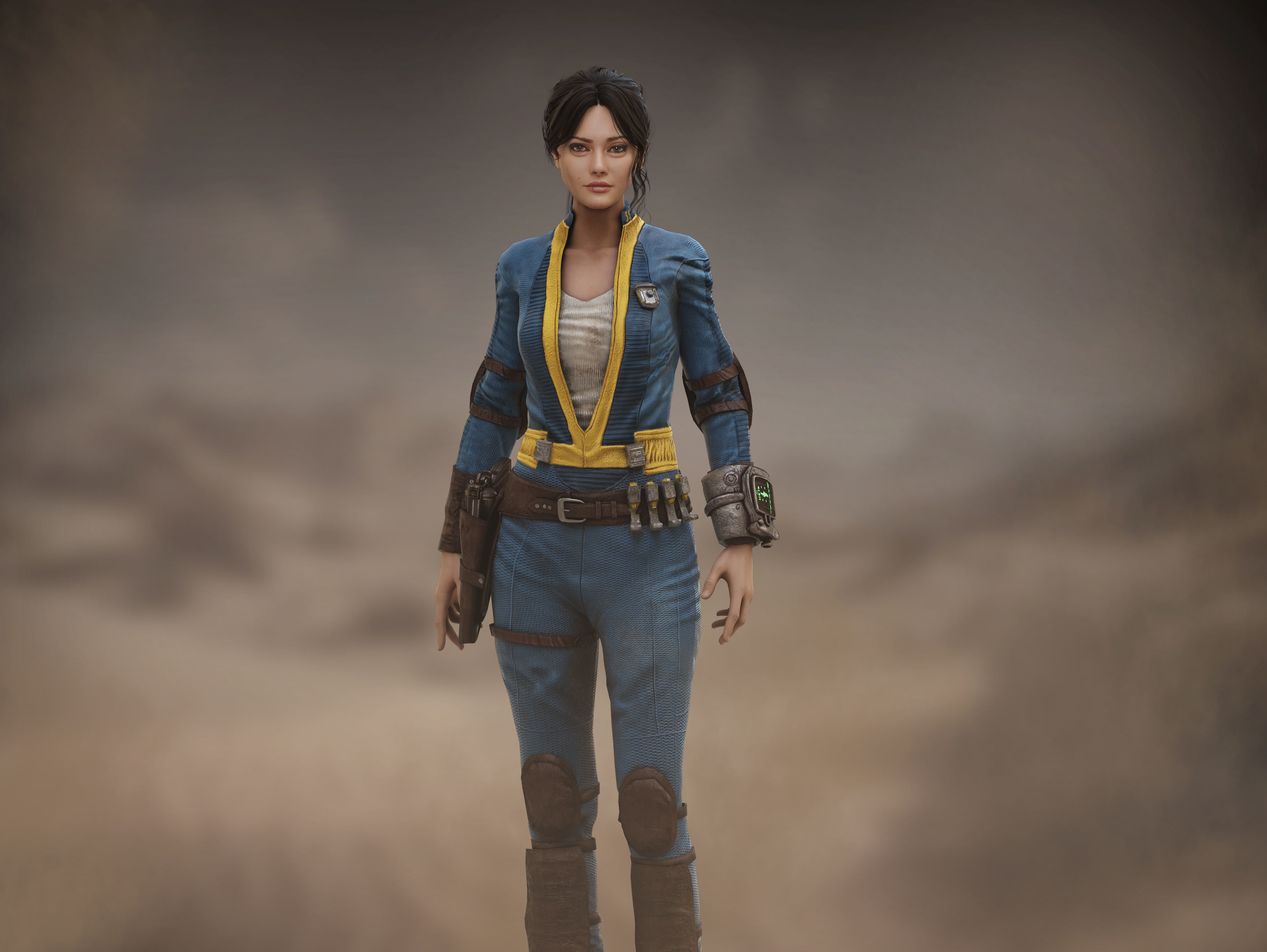 3D model Lucy MacLean from Fallout VR / AR / low-poly | CGTrader
