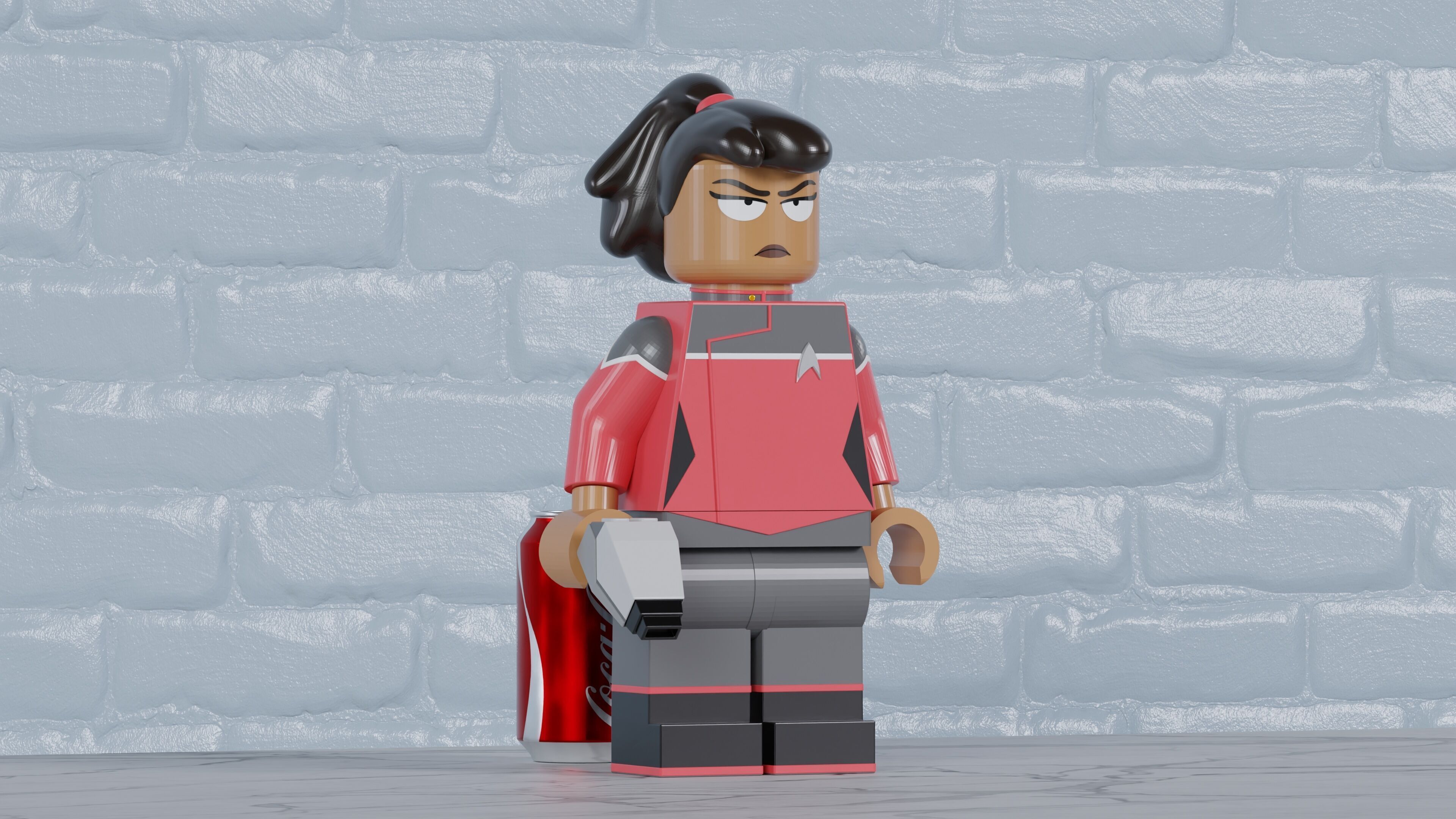 Beckett Mariner Lego Maxifig - Fully Articulated 3D model 3D printable ...