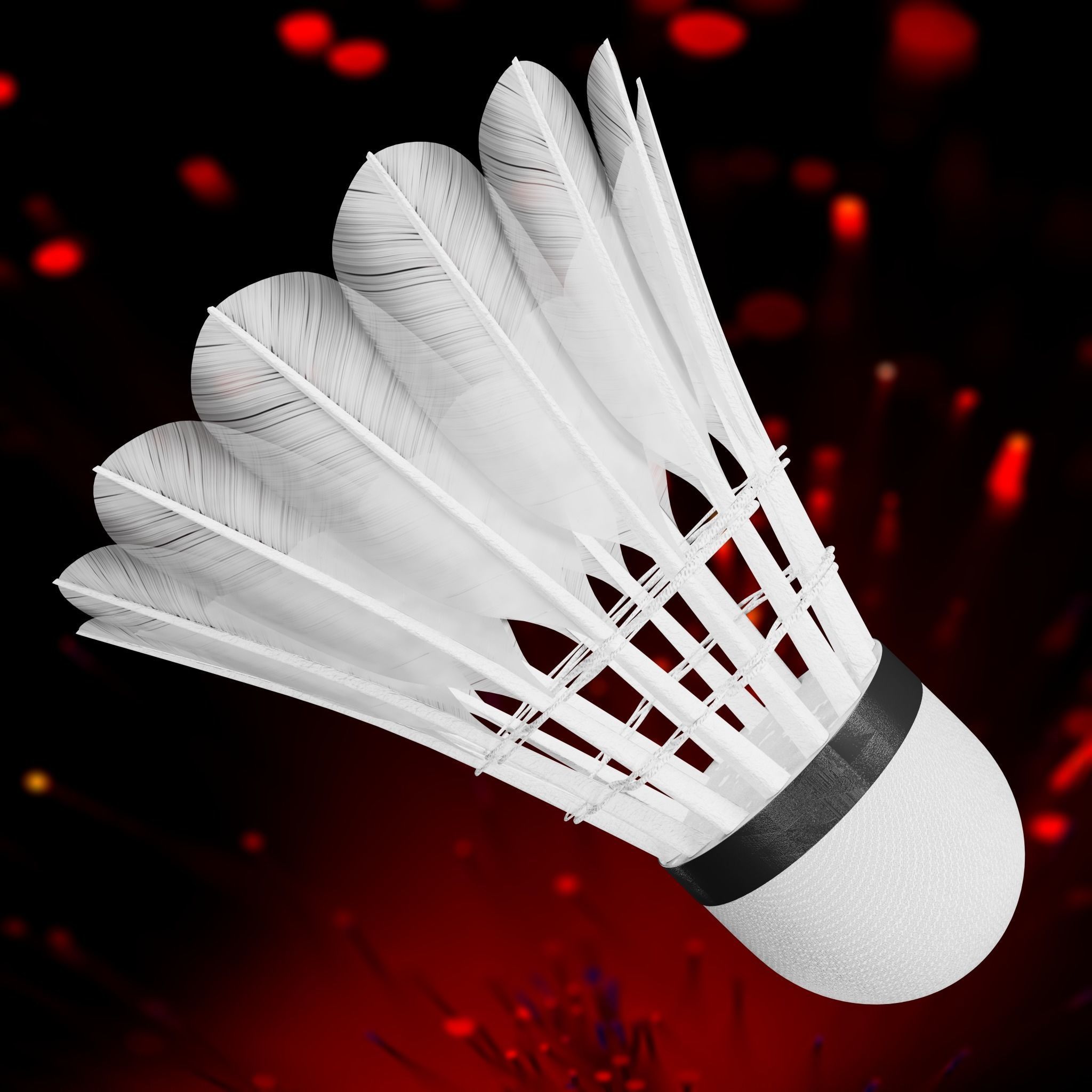 3D model Shuttlecock Badminton 3d Model VR / AR / low-poly | CGTrader