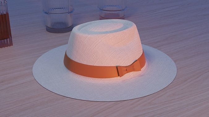 fedora hat free 3D model | CGTrader
