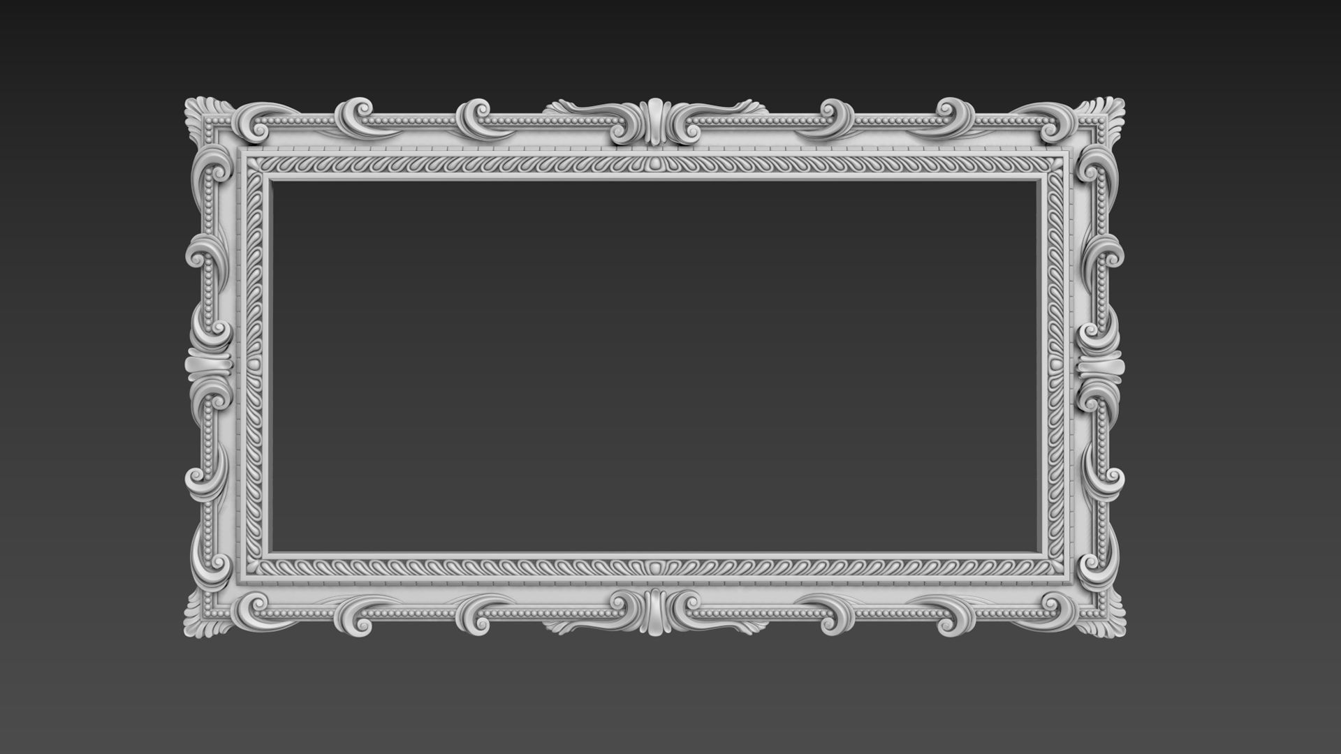Classic Frame 3D model | CGTrader