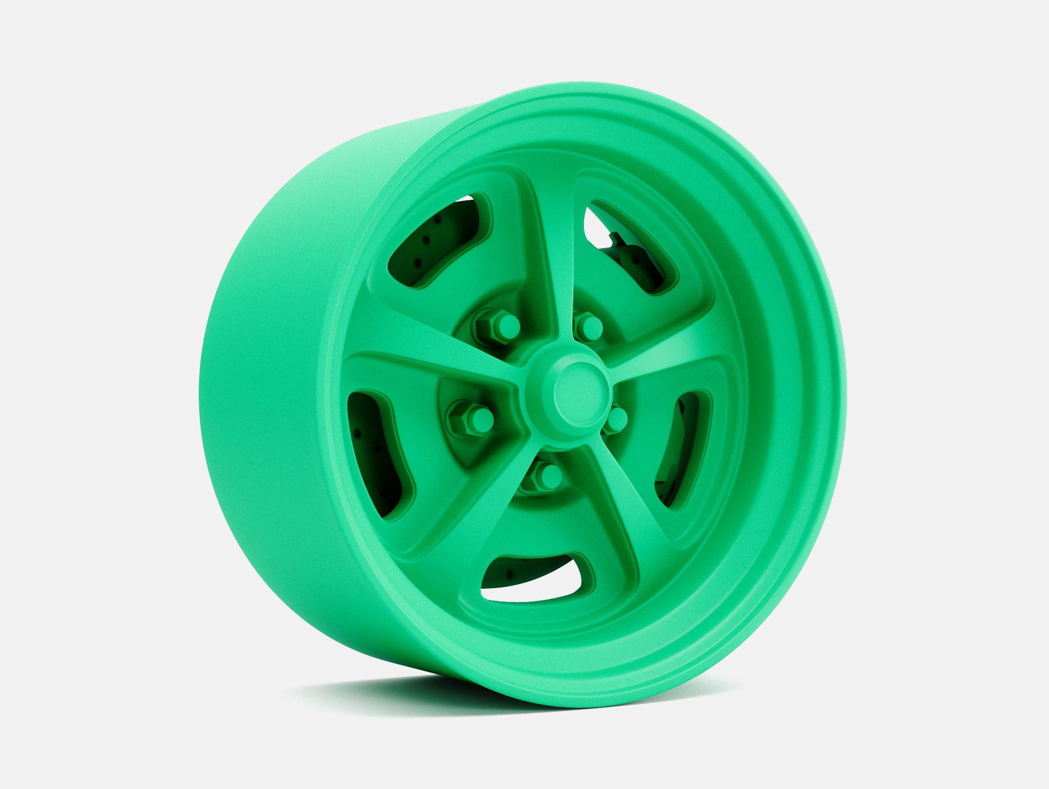 15x8 Magnum 500 Wheel and Brake 3D model 3D printable | CGTrader