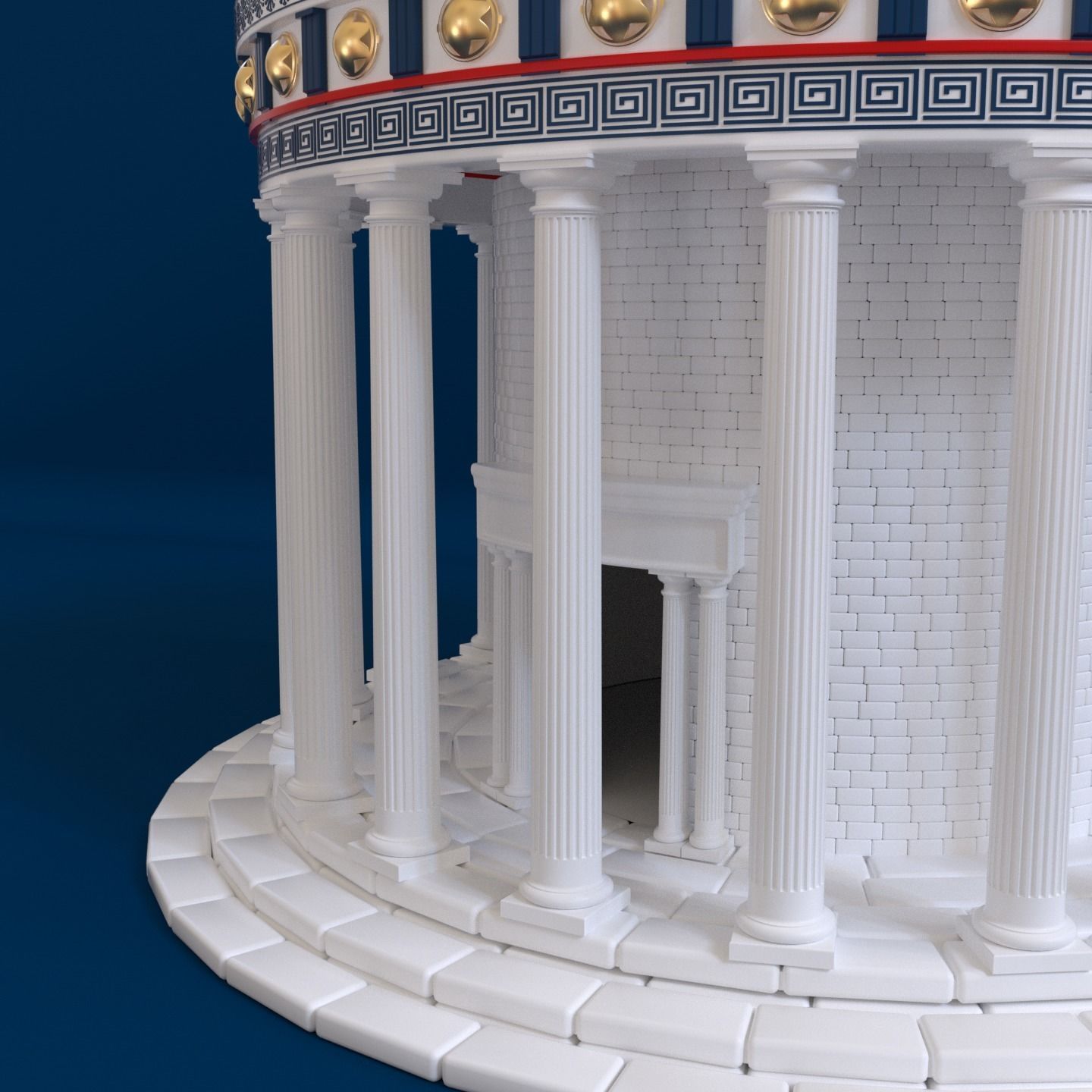 THOLOS OF DELPHI 3D model | CGTrader