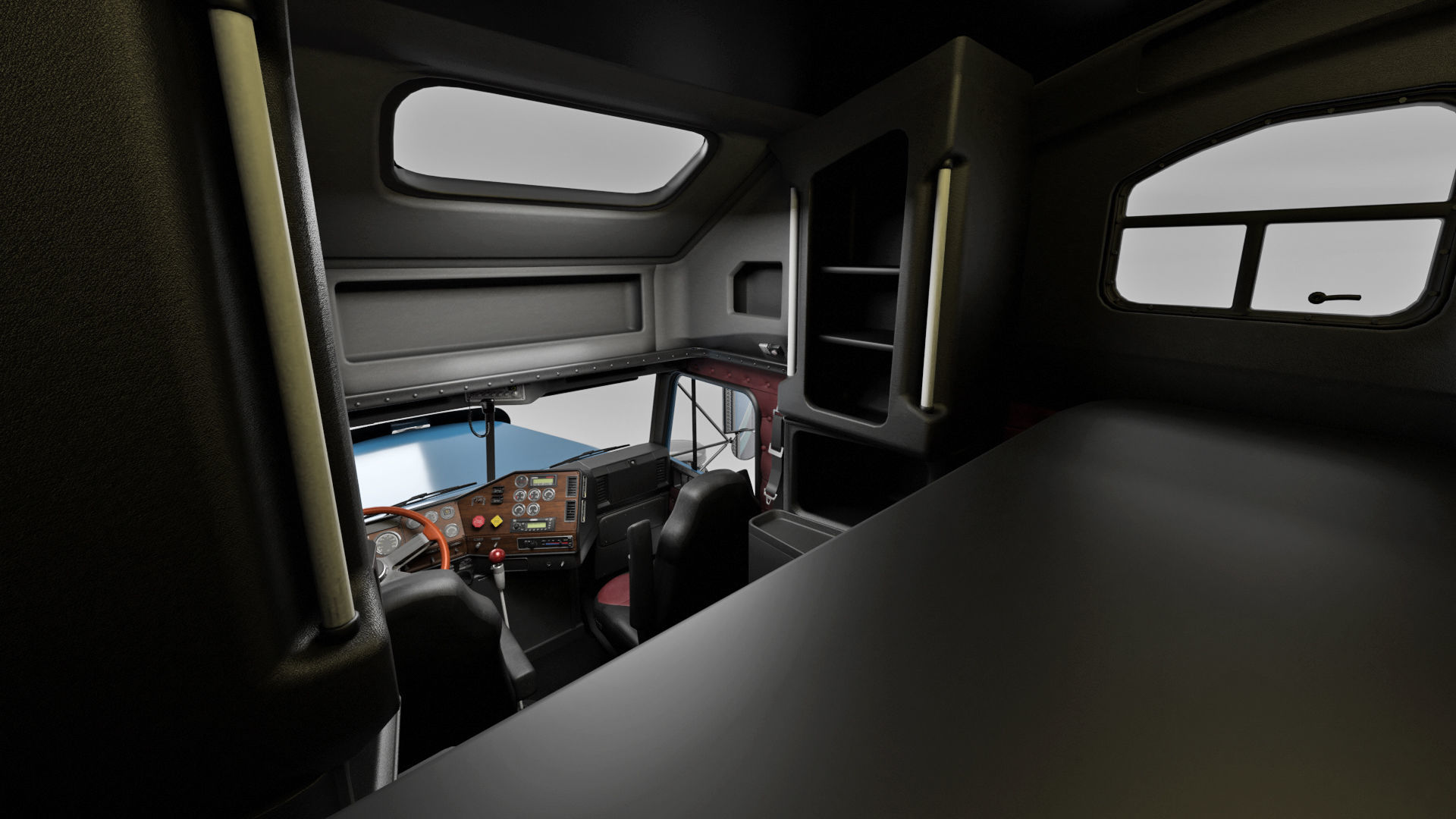 Freightliner FLD 132 Classic XL 3D model | CGTrader